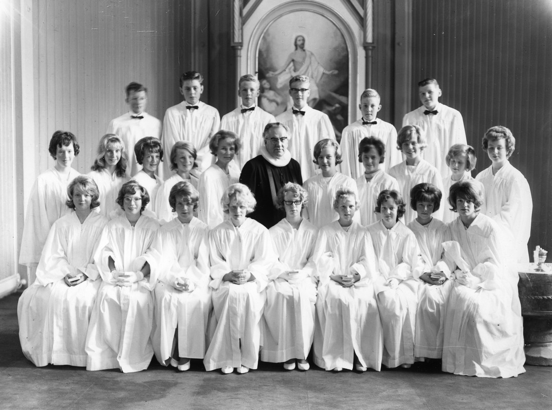 Konfirmantbilde Øymark - Marker kirkelige fellesråd